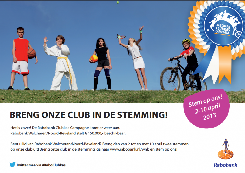 Rabobank Clubkas Campagne 2013 - Stichting (Middelburg) DronkStichting ...